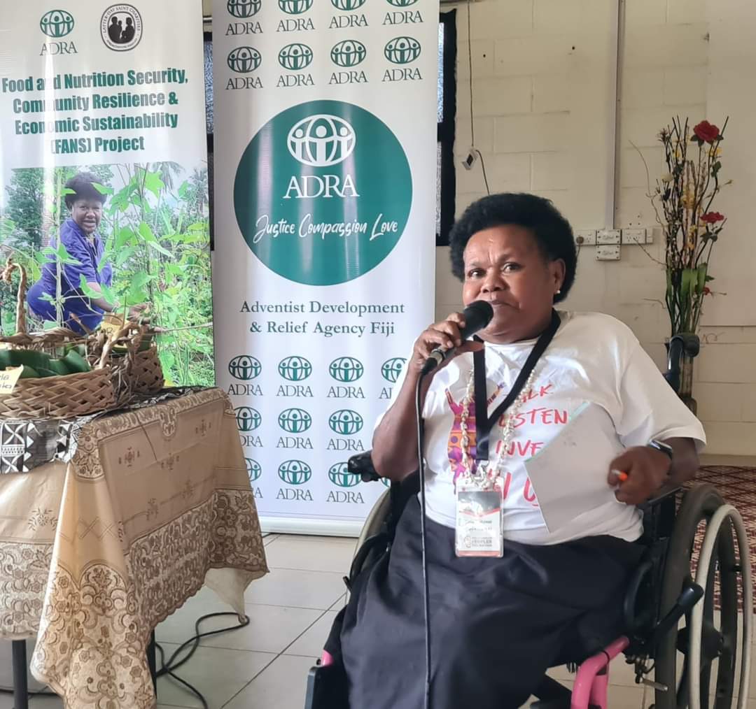 Women with Disabilities inspired by Food & Nutrition Project | ADRA Fiji